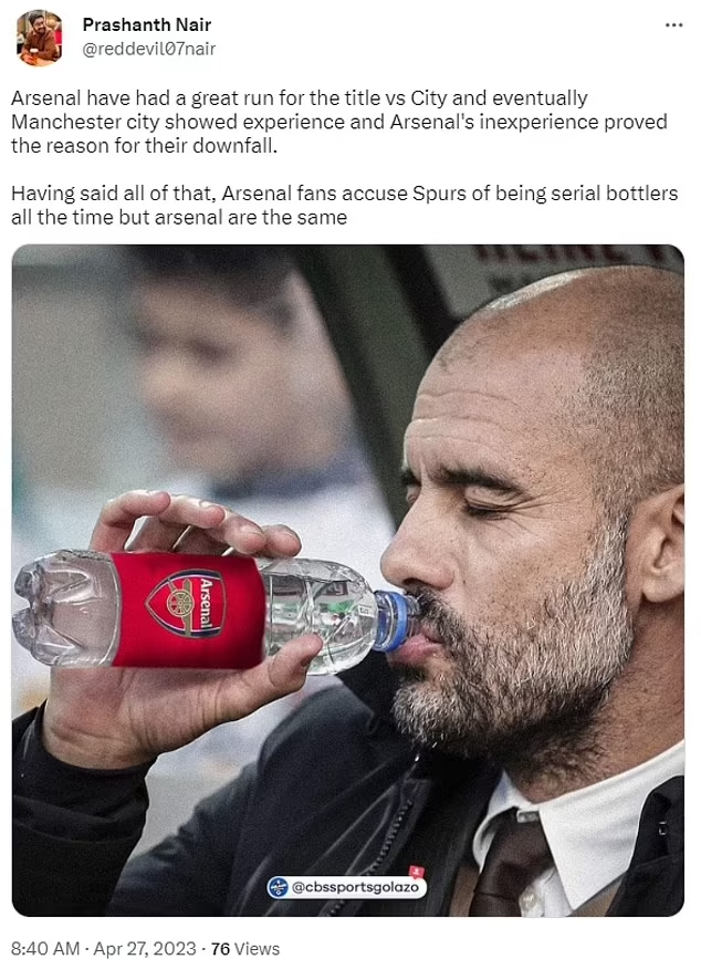 Arsenal Bottle Meme, Explained – WAHUP