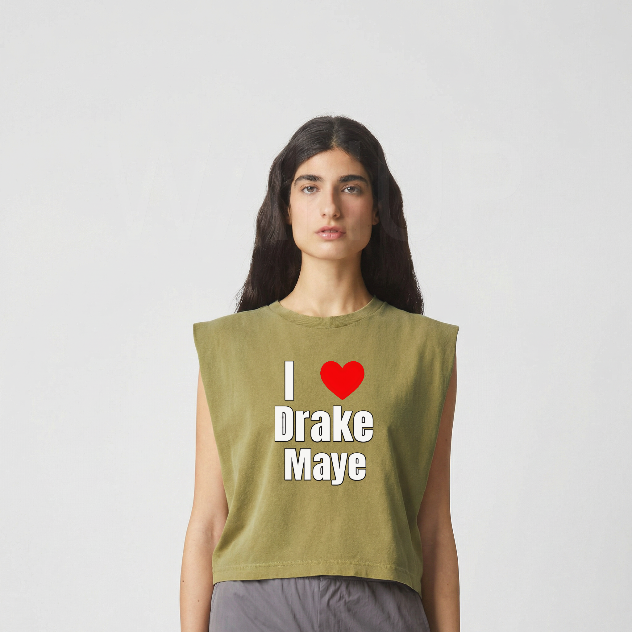 Meet the Women’s Heavyweight “I Love Drake Maye” S1 Muscle Tee — Ameri ...