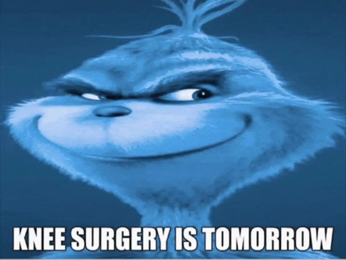 Knee Surgery Meme, Explained – WAHUP